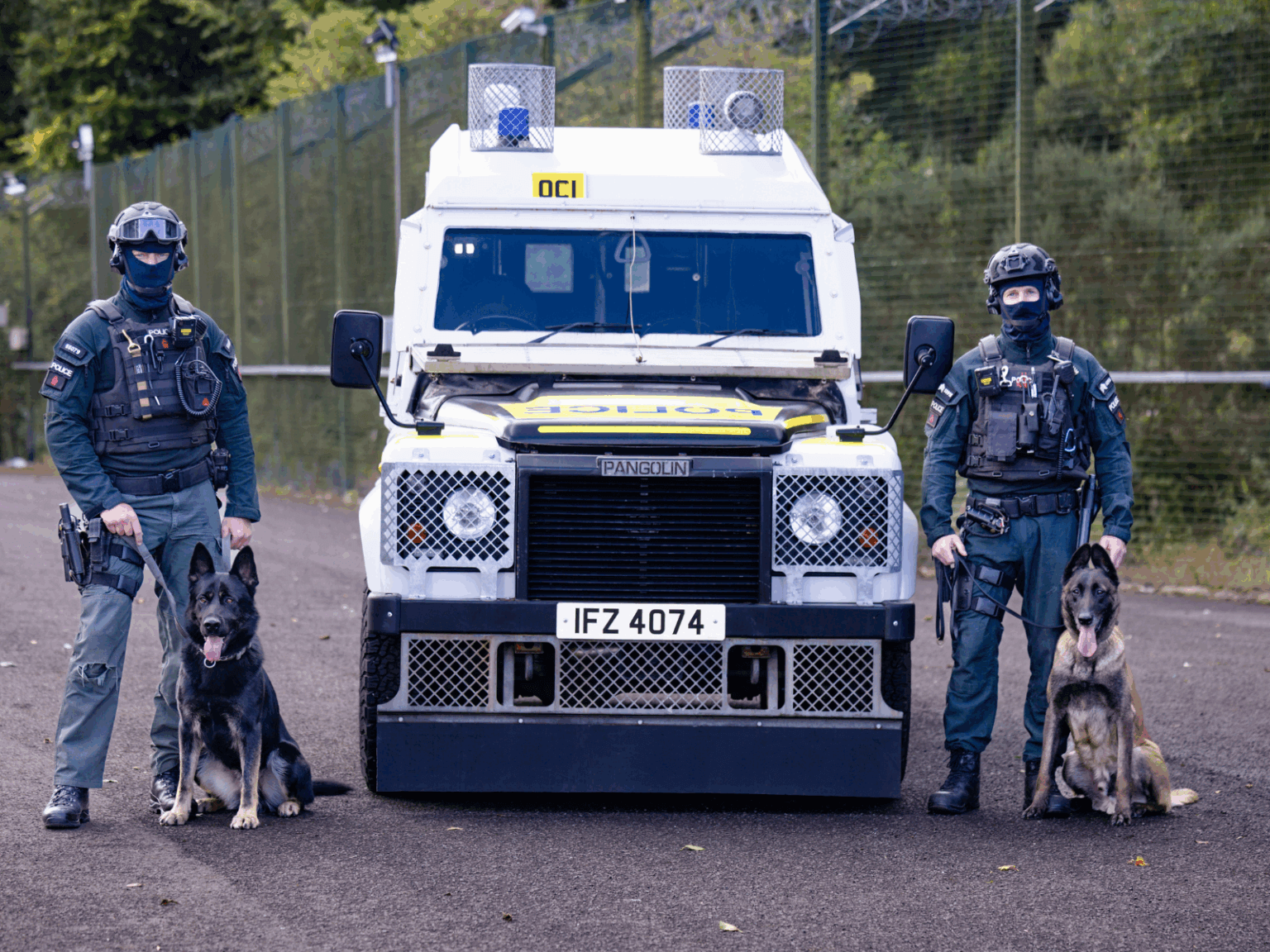National Association of Police Dog Handlers - Thin Blue Paw